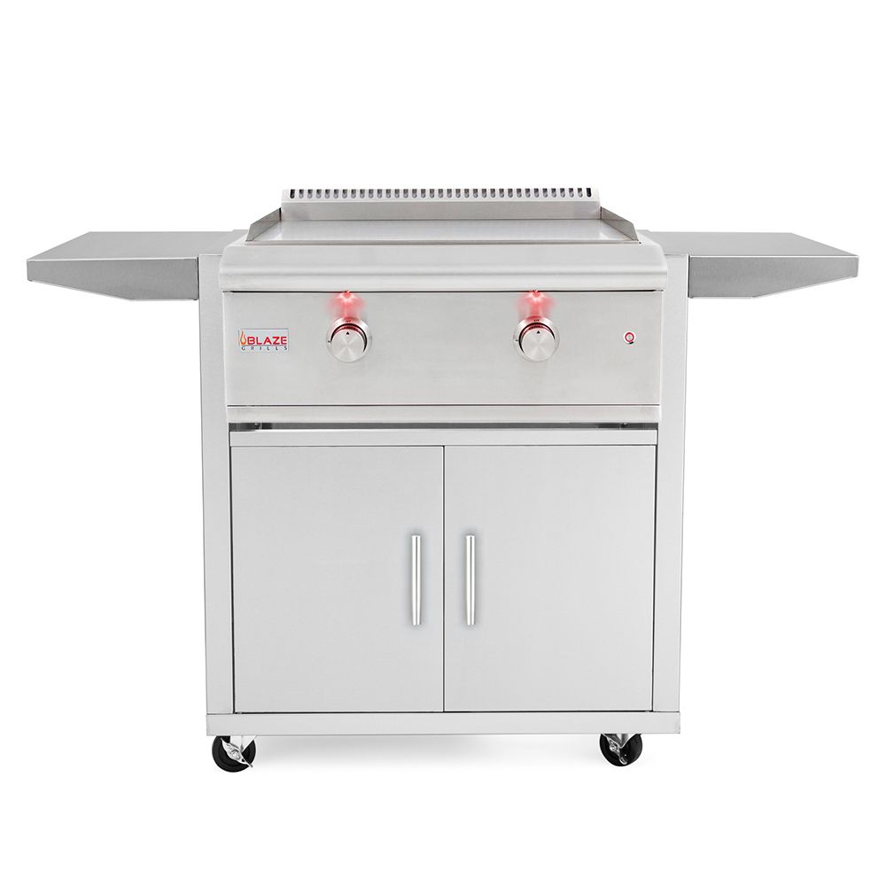 Blaze Freestanding Gas Griddle, 30-Inch BLZ-GRIDDLE-LTE-CART-LTSC-Conf ...
