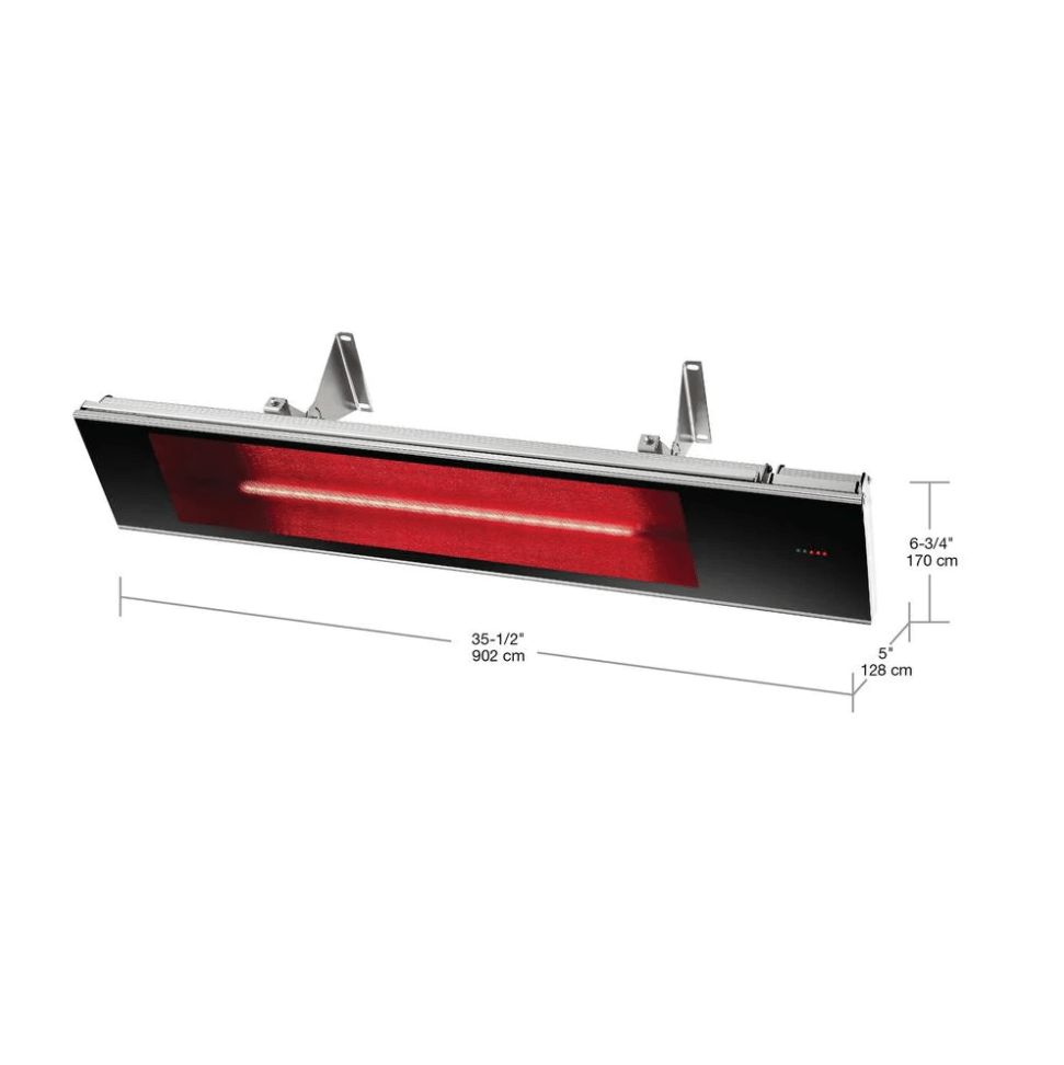 Dimplex - DIR Series Indoor / Outdoor Infrared Heater - 1800W - DIR18A ...