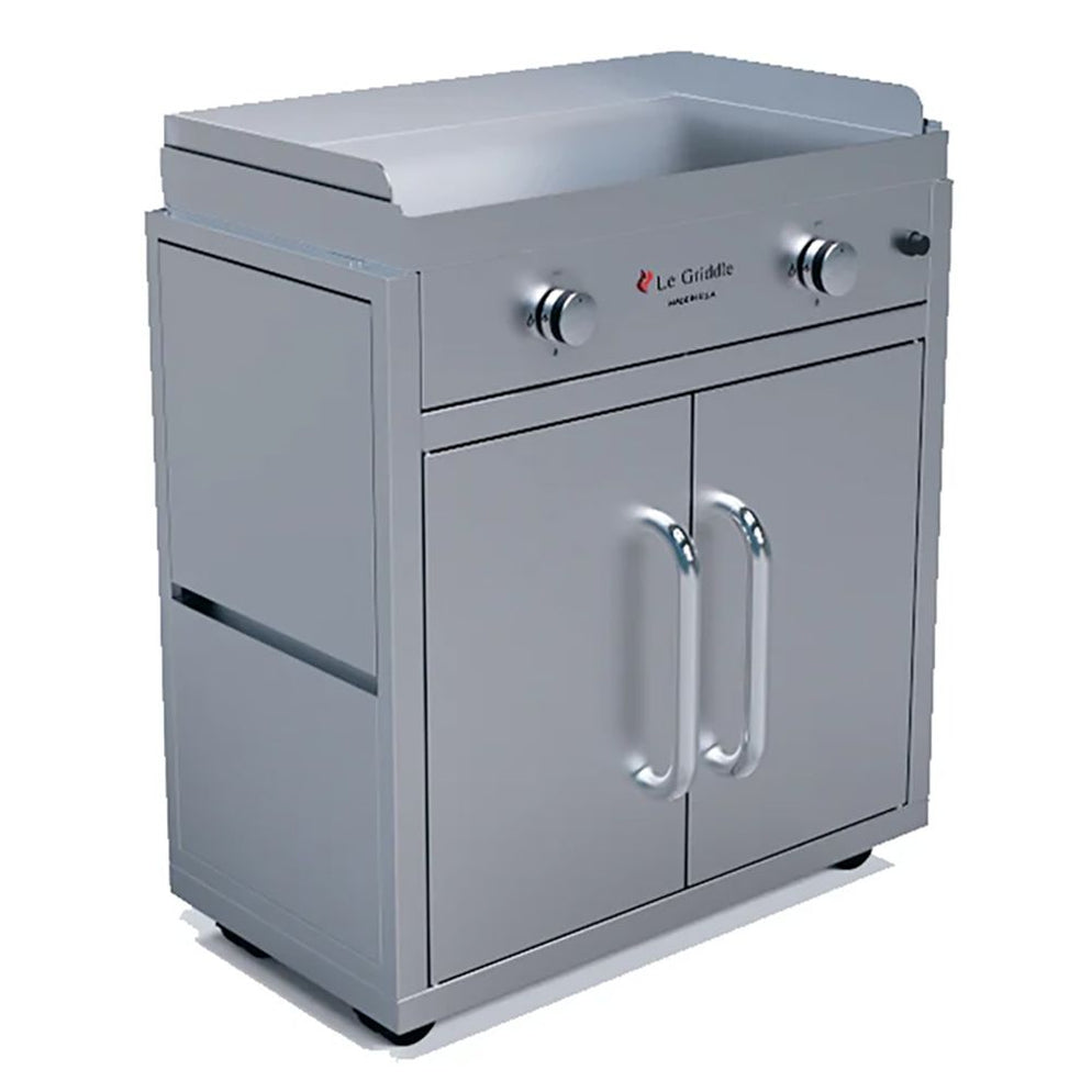 Le Griddle Ranch Hand Freestanding Dual Fuel Gas Griddle GFE75-GFCART7 ...