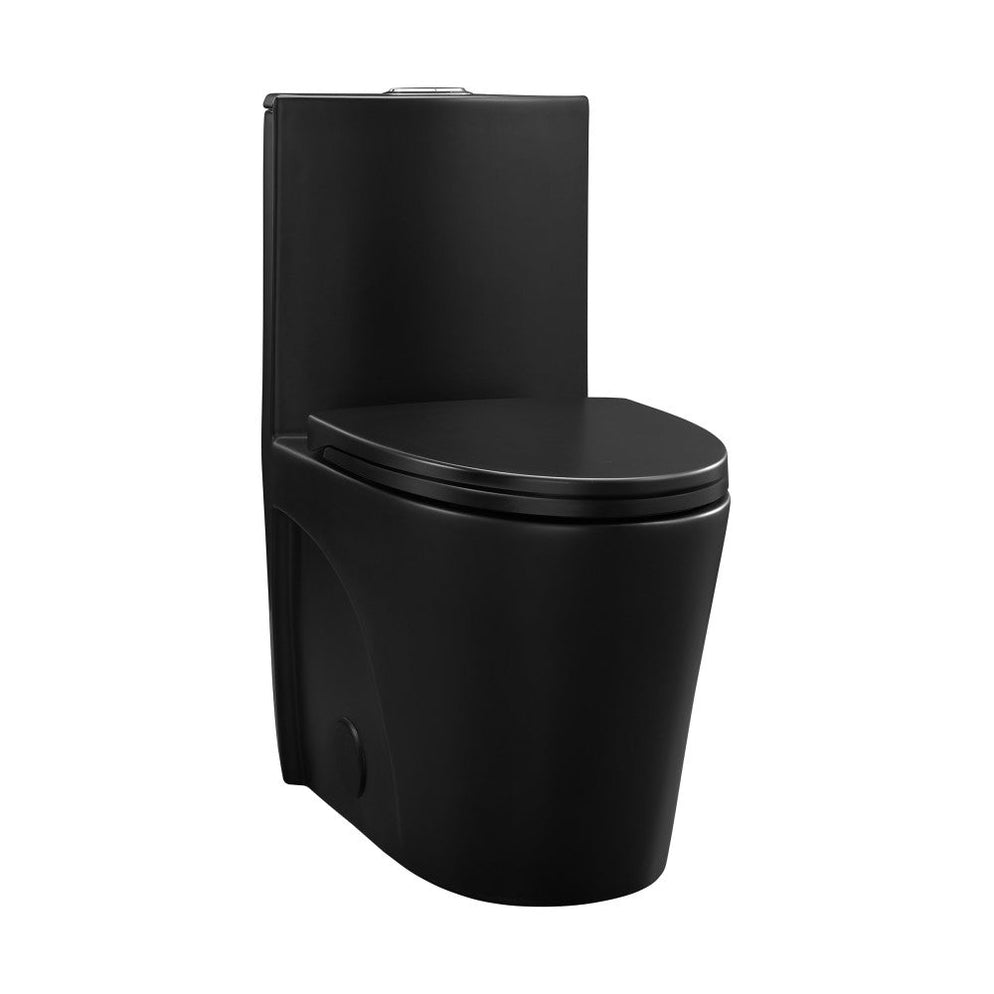 Swiss Madison St. Tropez One Piece Elongated Toilet Dual Vortex Flush ...