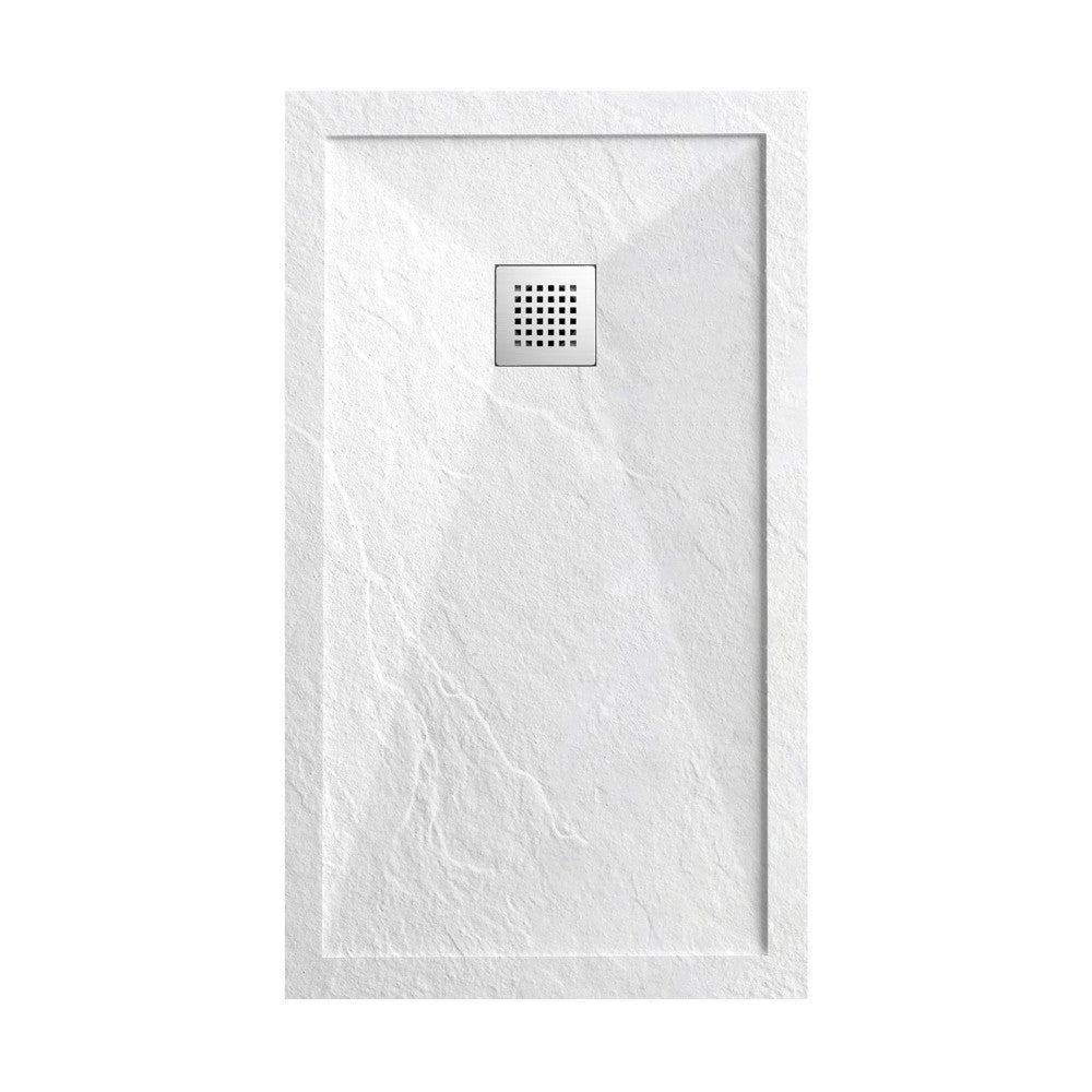 Swiss Madison Terre B Series 60" x 32" Reversible Drain Shower Base ...