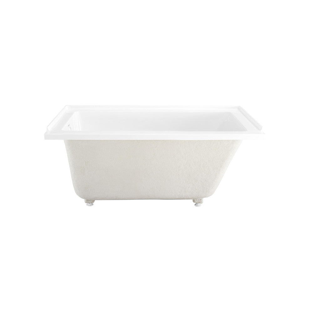 Swiss Madison Voltaire 54" x 30" Acrylic Glossy White, Alcove, Integra ...